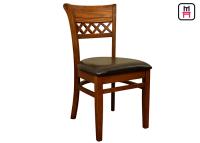 China American Style All Wood Dining Room Chairs ,  Traditional Wooden Dining Chairs for sale