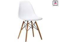 China Eames Style Lounge Outdoor Restaurant Chairs Armless Stackable For Outdoor for sale