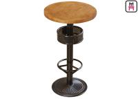 China Bar Height Table With Storage , 24'' Diameter Round / Square Plywood Bar Table for sale