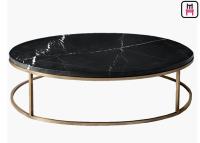 China Low Elegant Round Coffee Tables , Custom Corrosion Resistance Low Tables For Living Room for sale