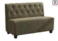 China French Style Elegant Classical Commercial Booth Seating With Button Decoration for sale