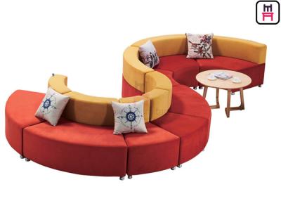 China S Shaped Custom Made Commercial Booth Seating For Hotel And Conference Centers for sale