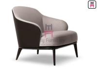 China Comfortable Black Leather Armchair 79 * 86 * 80cm Size For Office /  Lobbies for sale