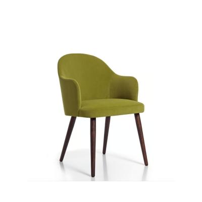 China Customizable Wood Restaurant Chair with Ash Wood Frame and Ergonomic Backrest for Comfortable Dining for sale