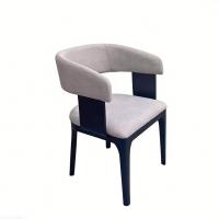 China Artisan-Crafted Solid Wood Dining Chair with Seamless Design for sale