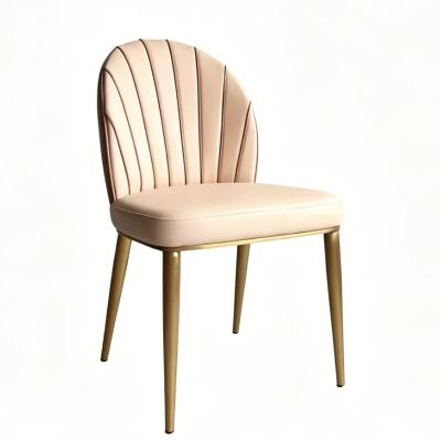 China IM-202 Metal Restaurant Chair, Modern Shell-Back Dining Chair with Customizable Frame for sale