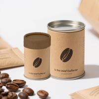 China Nuts Packaging Paper Tube Cans Airtight Sealing Cylindrical Paper Box Custom Printing for sale