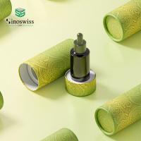 China Biodegradable Paper Tube Cosmetic Packaging Perfume Bottle Cylinder Cardboard Box for sale