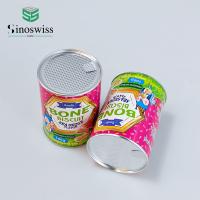 China Custom Printed Food Paper Canister Packaging Eco Friendly Paper Can Packaging for sale