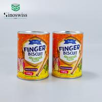China Custom Logo Kraft Paper Composite Cans Cardboard Cylinder Box For Food Packaging for sale