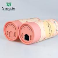 China Laundry Beads Packaging Cylindrical Paper Tubes Custom Printing 100% Biodegradable for sale