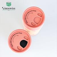 China Laundry Beads Packaging Cylindrical Paper Tubes Custom Printing 100% Biodegradable for sale