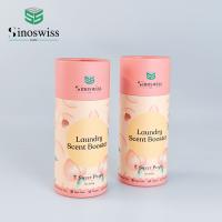 China Laundry Beads Packaging Cylindrical Paper Tubes Custom Printing 100% Biodegradable for sale