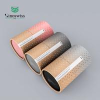 China Food Safe Paper Tubes Packaging High Strength Custom Printed Paper Canister Packaging for sale