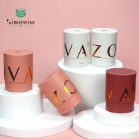 China Sealed Design Paper Tube Canister Fully Recyclable Paperboard Tube Packaging For Gifts for sale
