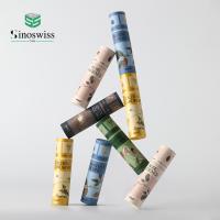 China OEM Cylindrical Cardboard Paper Tubes Packaging Printed Canister Box Custom Logo for sale