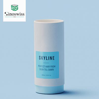 China Sealed Design Paper Tube Canister Fully Recyclable Paperboard Tube Packaging For Gifts for sale