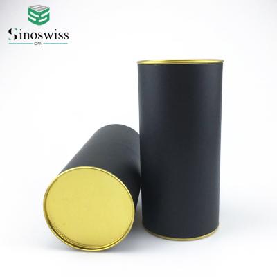 China Reusable Sealing Paper Cans Packaging Food Safe Material for Coffee Storage for sale