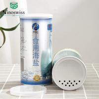 China Patented Sifter Lid Spice Kraft Tube Packaging Food Grade Kraft Container For Seasoning for sale