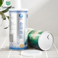 China Patented Sifter Lid Spice Kraft Tube Packaging Food Grade Kraft Container For Seasoning for sale