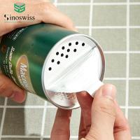 China Patented Sifter Lid Spice Kraft Tube Packaging Food Grade Kraft Container For Seasoning for sale