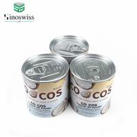 China Freshness Locking Paper Cans Packaging Abrasion Proof For Coconut Powder for sale