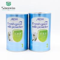 China Eco Recyclable Paper Cans Packaging For Pet Milk Powder Nutrition Package for sale
