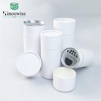 China Custom Sizes Spice Paper Tubes Packaging Cardboard Container for Salt Pepper Seasoning for sale