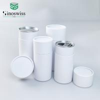 China Custom Sizes Spice Paper Tubes Packaging Cardboard Container for Salt Pepper Seasoning for sale