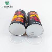 China Composite Airtight Snack Food Cylindrical Paper Tube Box With Aluminum Foil Liner for sale