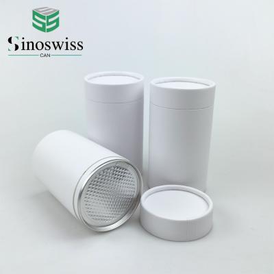 China Food Grade Supplement Packaging Paper Cylinder Container For Nutrition Health Products for sale