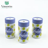 China OEM Food Grade Paper Cans Packaging Food Canister For Tea Bag Coffee Powder Package for sale