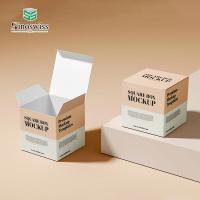 China Custom Sizes Skincare Paper Boxes Packaging With Double Slot Window Eco Friendly for sale