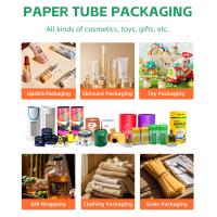 China Recyclable Kraft Paper Cylinder Canister Food Grade Paper Tube Packaging for Loose Tea with Custom Labeling for sale