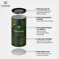 China Custom Eco-Friendly Kraft Paper Tube Cylinder Packaging for Tea Coffee Wholesale OEM Biodegradable Supplie for sale