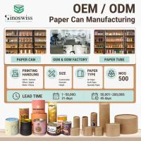 China Custom Size Biodegradable Recyclable Kraft Paper Canister for Cookie Candy Snacks Cereal Eco-Friendly Cylinder Cookie Paper Tube for sale