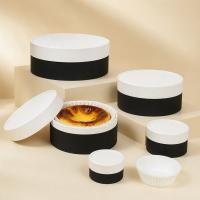 China Customized Luxury Cylinder Packaging Dessert Cookie Tube Box Biodegradable Food Grade Cheesecake Box Custom Printed Bulk for sale