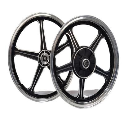 China Gn125 Wholesale Motorcycle Parts Motorbike Front Aluminum Wheel Hub Rim Complete for sale