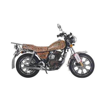 China Popular African South American leopard print 200cc style manned personal street sports motorcycle for sale
