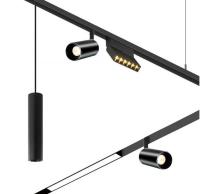 China Hot Selling 48V Led Magnetic Track Light Grille Lights track lighting ul etl certified for sale