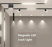 China Hot Selling 48V Led Magnetic Track Light Grille Lights track lighting ul etl certified for sale