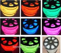 China 10*18mm 164'(50m) Good Flexibility high lumen against UV led neon flex tube light for sale