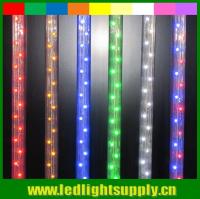 China 220v DIP 3 wires 11x17mm flat led rope lights with translucent PVC for sale