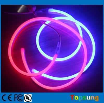 China led neon rope light 8*16mm rgb flex neon light with 220/110 voltages for sale