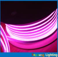 China 220v/110v/24v led rope light 10*18mm rgb neon flex light with bottom price for sale