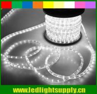 China Topsung flat rope light 1/2'' 2 wire led duralight 12v/24v low voltage for sale