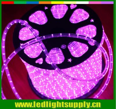 China Led flat duralights 1/2'' 2 wire 12/24v led rope lights strip for sale