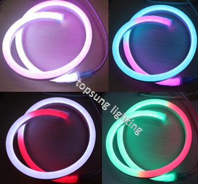 China color changing led christmas lights 14*26mm digital rope lights for sale