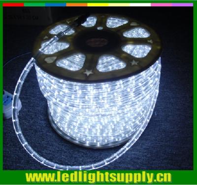 China 12/24v 1/2'' 2 wire different color glue flexible led rope lights for sale