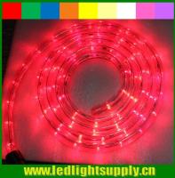 China 1/2'' 2 wire round led rope light for decoration with CE RHOS for sale